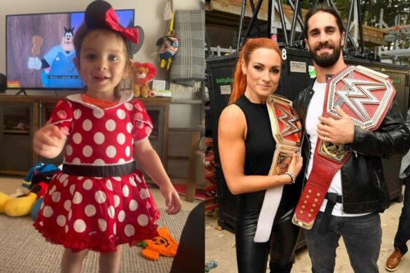 Roux Lopez: Daughter of WWE Stars Becky Lynch and Seth Rollins—Parents ...